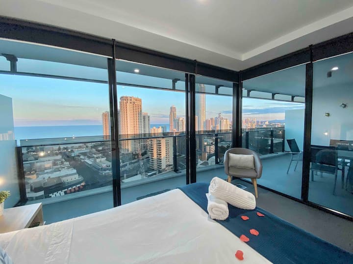 Oasis Spa Apt Lvl20 Ocean And River Views - Gold Coast