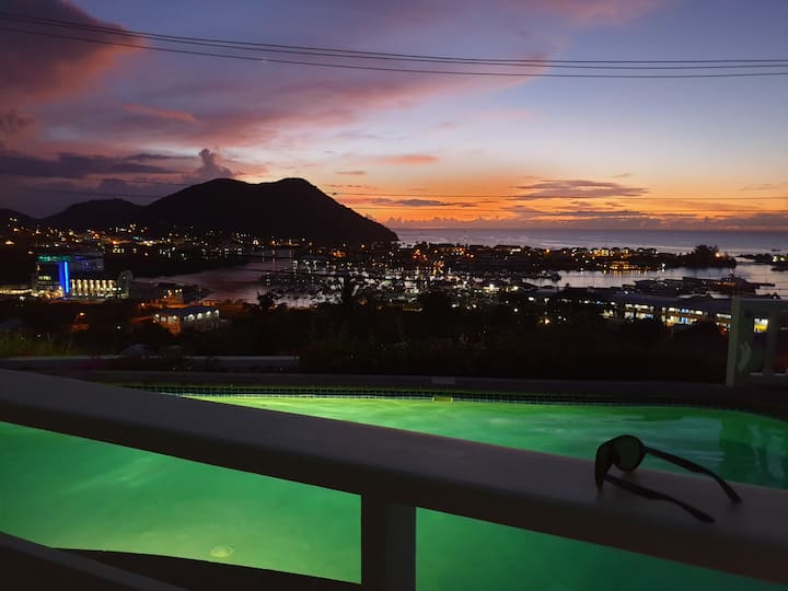 Caribbean Sea View Villa And Private Pool - Sainte-Lucie