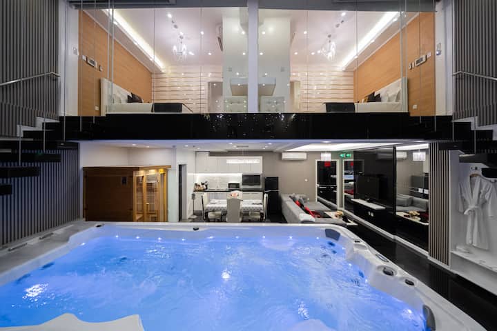 Luks Lofts Hotel - Luxury Suite 4 W/ Private Pool - Batangas