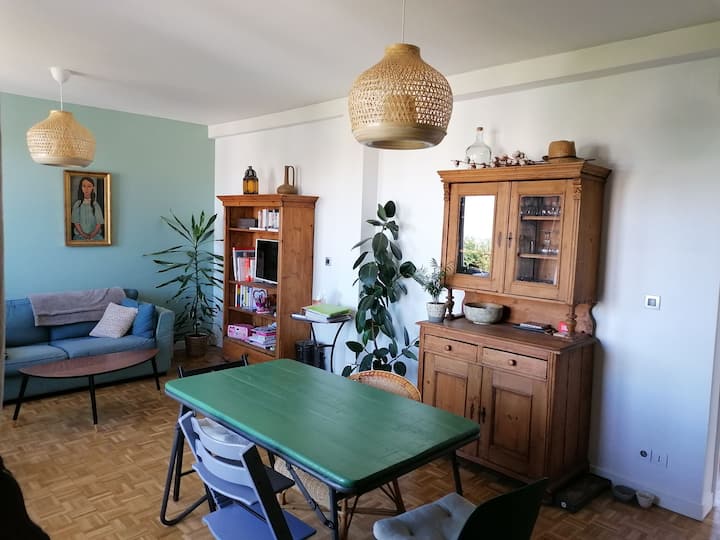 Bel Appartement T3 Avec Balcons Et Parking - Tours