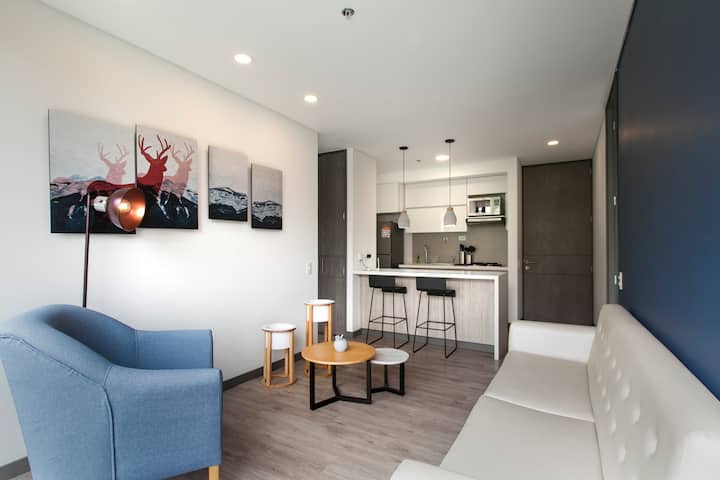 Gorgeous 2beb/2ac Apartment Poblado - Medellín