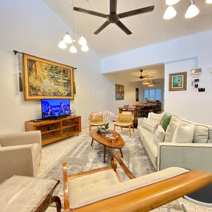 Spacious 4br Retro-vintage Stay @ Kuala Kubu Bharu - 