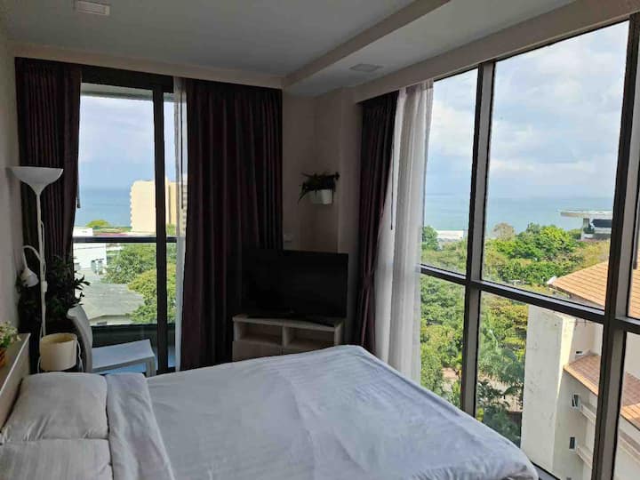 Lovely Studio, Sea View The Cloud - Pattaya City