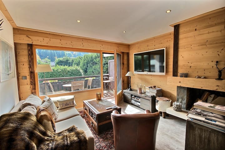 Charming Apartment Near The Center Of Megève - Combloux