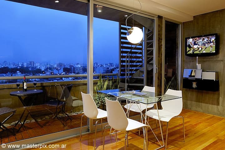 Penthouse /Terrace & Pool /City Views /2bedrooms/building W. Amenities - Argentina