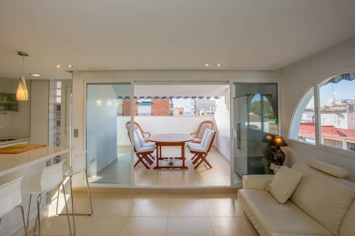 Magnifico Apartamento 100m De La Playa Wifi-a/a - Santa Pola