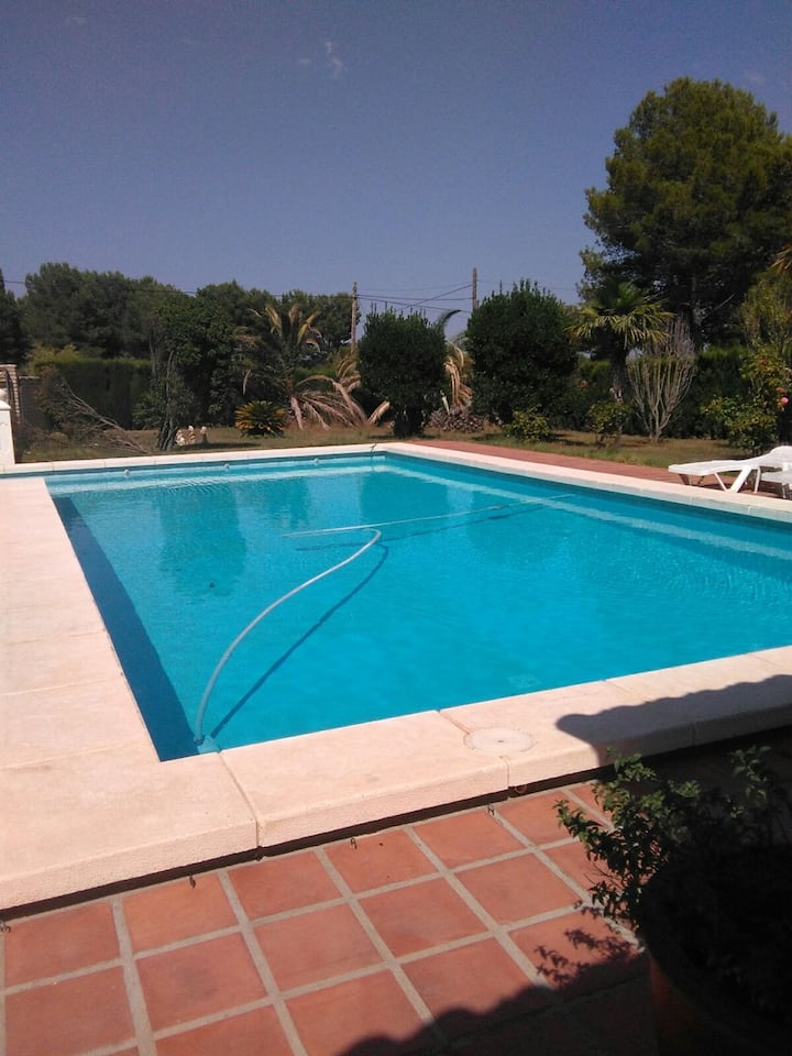 Fantastico Chalet Con Piscina Barbacoa En Valencia - Ontinyent