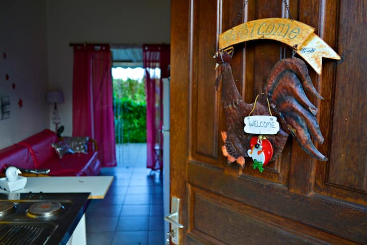 Charmant Bungalow Avec Piscine & Plage + Voiture - Guadeloupe