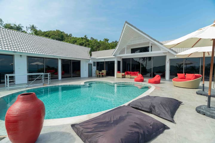 Naamtao Villa - Incredible Sea View Bophut Hills - Koh Samui