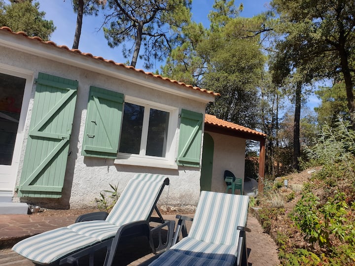 Maison De Campagne, Mer Et Jardin Boisé  6 Plc - Longeville-sur-Mer