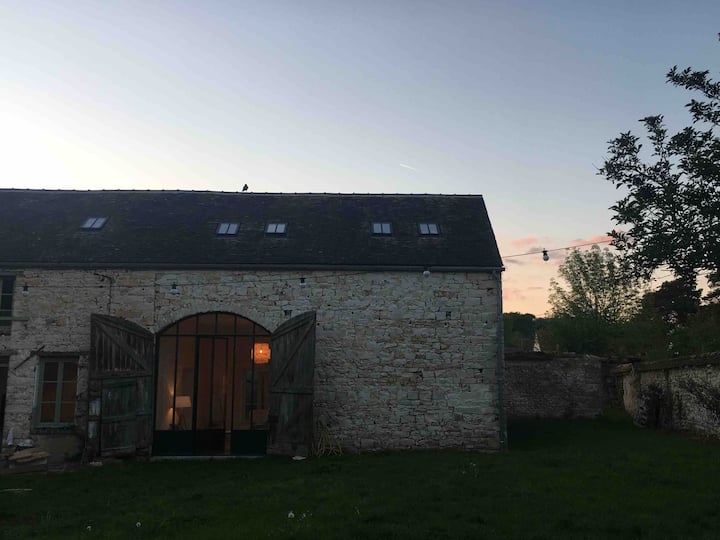 Belle Longère : Jardin Clos & Accès Rivière Privé - Nemours