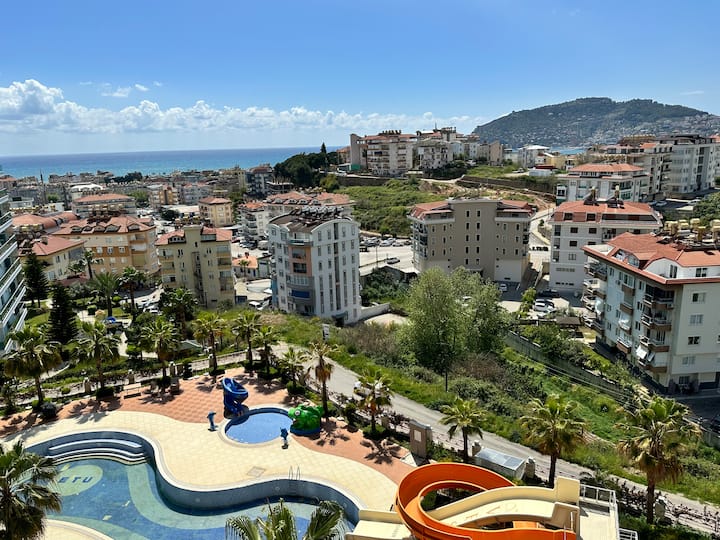 Luxury Aparment With Castle And Sea View - Alanya