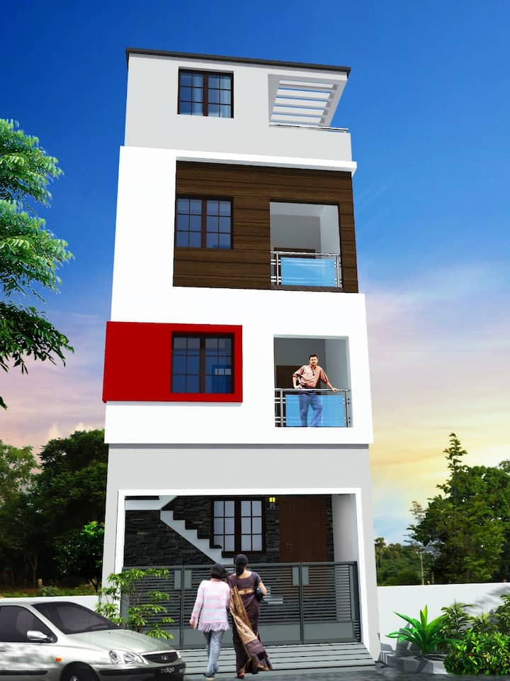 Affordable 1bhk | Ac | Wi-fi | Maid Service - Chennai