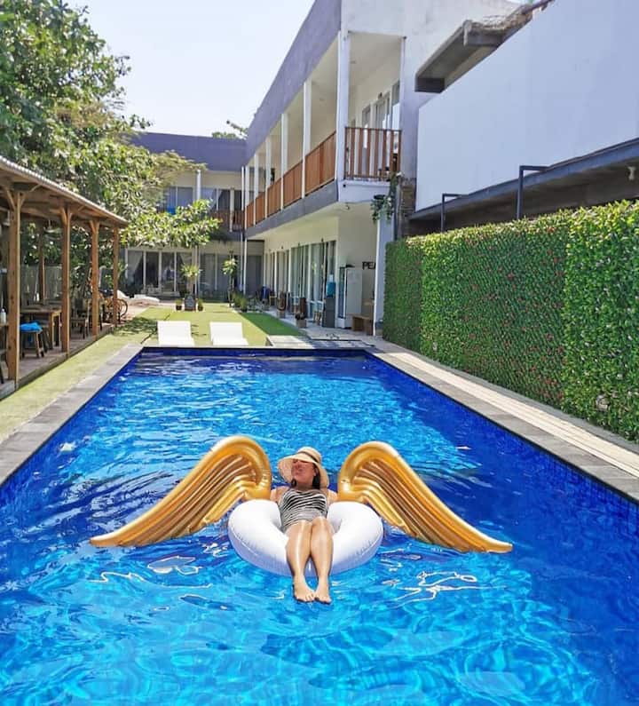 Gili Trawangan 8 Room Breakfast Pool Modern Apartm - Gili Islands