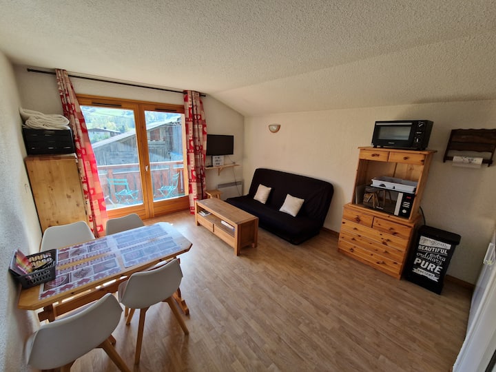 Studio Meuret - Face Sud à Praz-sur-arly - Crest-Voland
