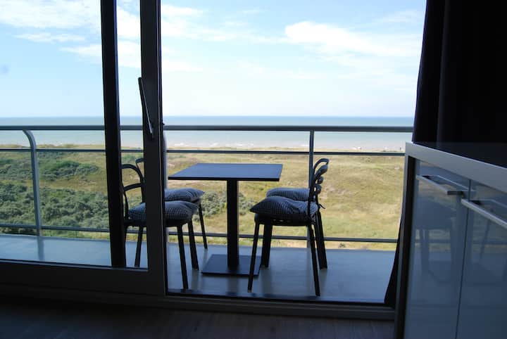 Nouveau Studio - Vue Splendide Sur La Mer - Veurne