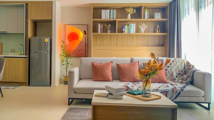 Bkk Free-drop-off Sukhumvit Asok 1b Condo Bts+mrt - Khlong Toei