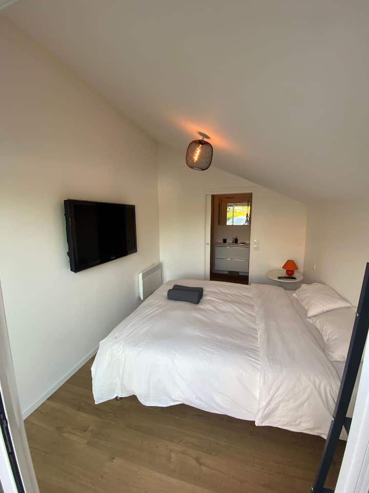 Studio Indépendant (Chambre, Salle De Bain Privée) - Tosse