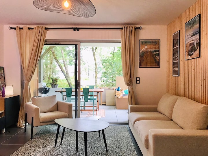 Superbe Appartement Tout Confort  Neuf , Entre Forêt Et Océan. 
Situé à 3kms Des Plages Landaises - Labenne