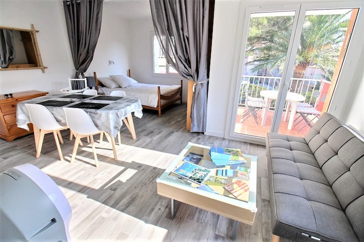 Appartement Cosy Climatisé, Proche Plages, Vue Mer - Cavalaire-sur-Mer