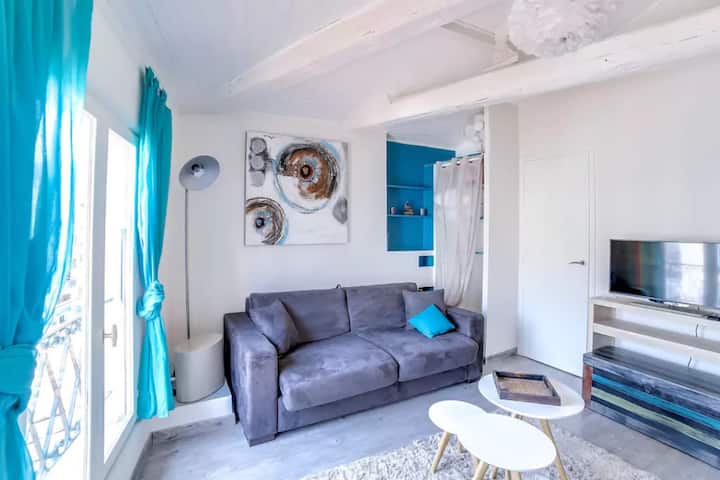 Charmant Studio Lumineux Mansardé Près Du Port - Nice