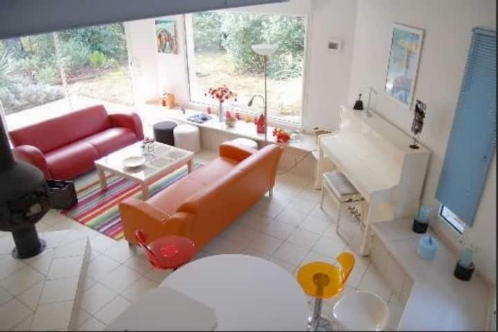 Villa Moderne Standing 10p Pyla Piscine Plage 4' - Bassin d'Arcachon