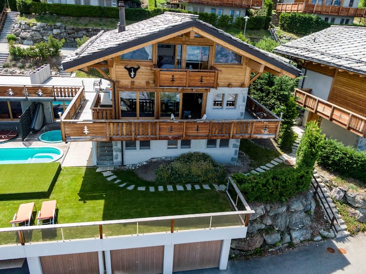 Chalet Buffalo Haute-nendaz 4vallées Max 16 P - Veysonnaz