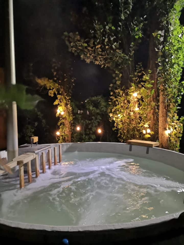 Tiny House Doble Suite Piscina & Tinaja En Quillón - Quillón