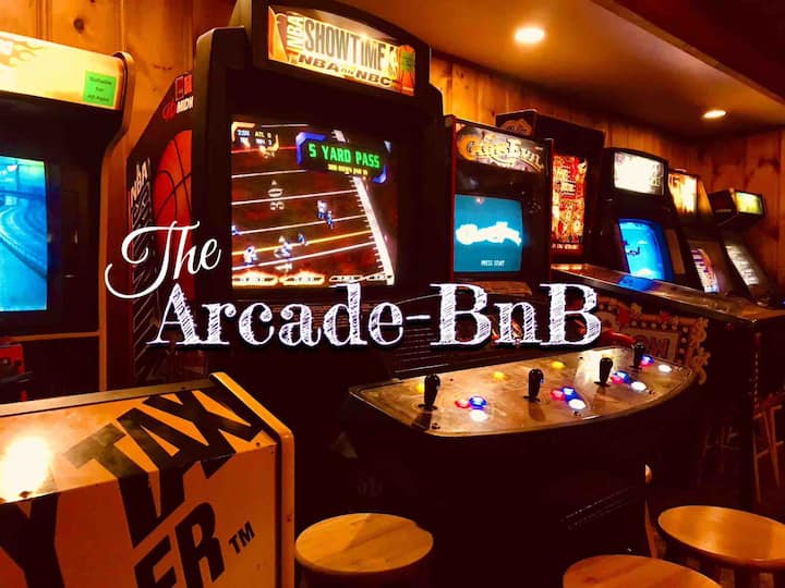 The Arcade-bnb - Relax, Sleep, Play! - Oklahoma
