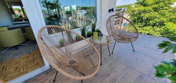 Penthouse Mit Grünem Blick.  Nahe Der Philharmonie - Essen