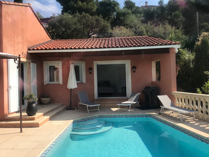 Bormes Mimosas Maison 3* Climatisee Piscine Et Vue - Le Lavandou