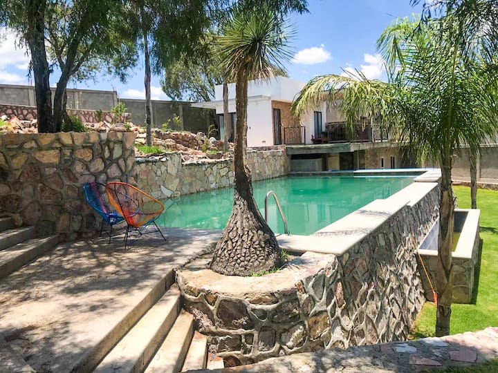 Casa De Campo Con Alberca - Puebla