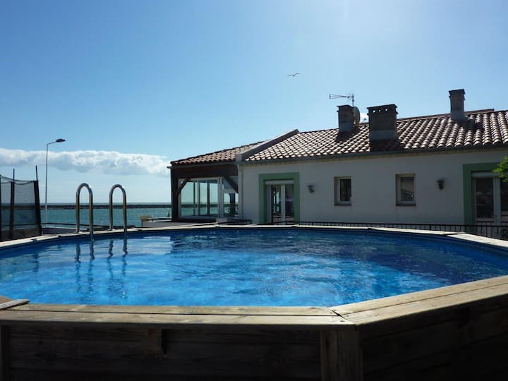 Gîte, Maison En Bord De Mer. - Plage Port-La-Nouvelle