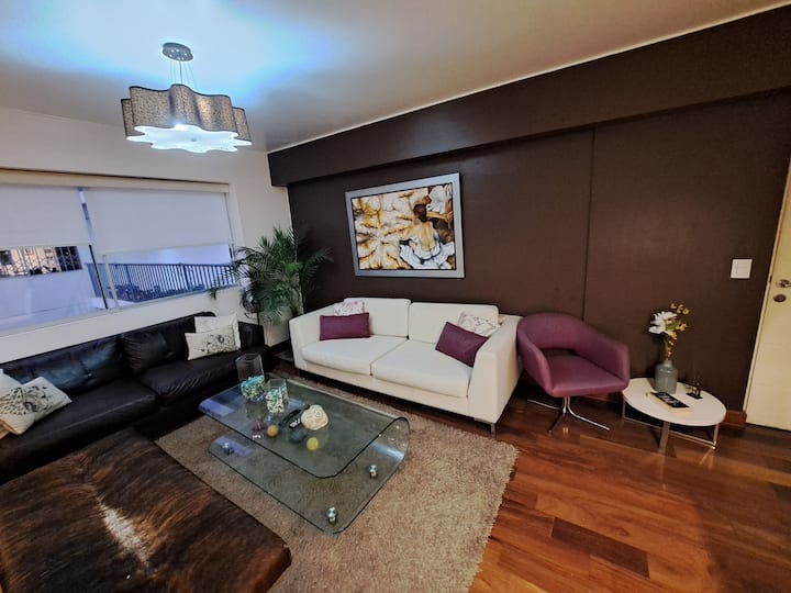 Hab/privada En Zona Top De Miraflores - Lima