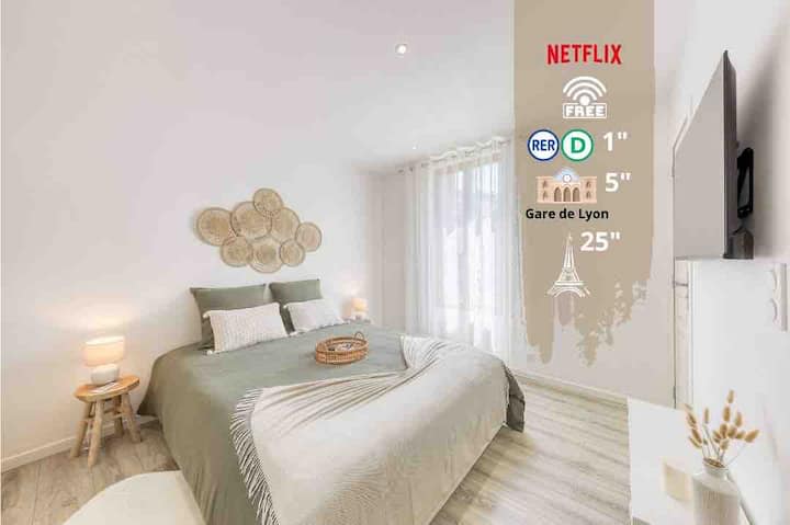 ~ 5mn Paris Gare De Lyon ~ Rer D 1mn ~ - Vitry-sur-Seine