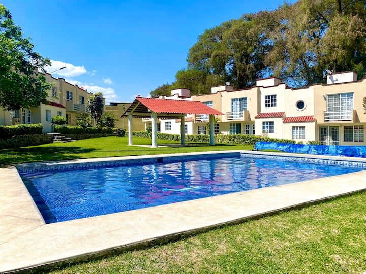 Casa En Jiutepec A 3 Min D Hacienda San Gaspar - Jiutepec