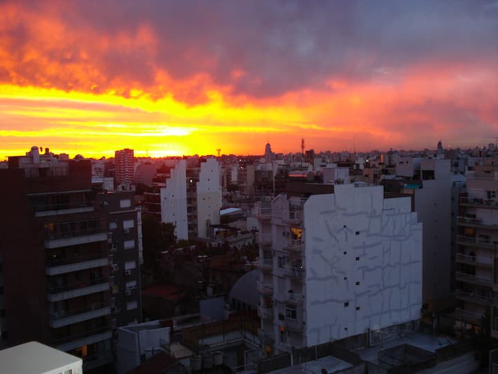 Bright. 2 Bedr, 2 Bath, Security, Washing Mac. - Buenos Aires