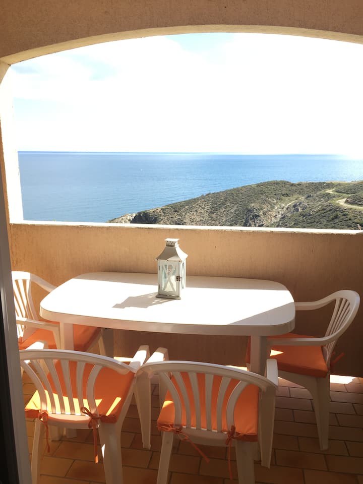 Studio Cabine Avec Terrasse Vue Mer - Banyuls-sur-Mer