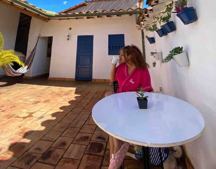 Casa Cerca Al Parque Principal Y Al Salto Del Mico - Barichara