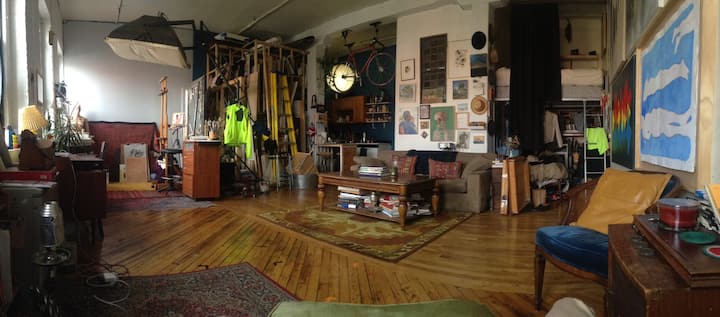 PRIVATE ROOM IN NYC ARTIST STUDIO - Lofts for Rent in Bronx, New York ...