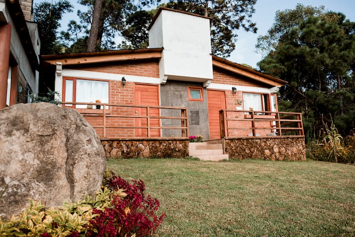 Cabañas Monteverde/aile Un Lugar Cálido Y Acogedor - Valle de Bravo