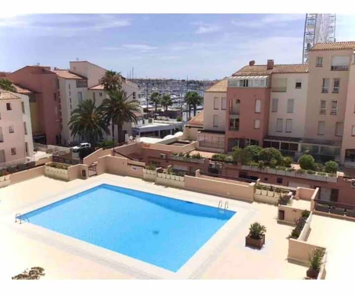 Appartement Hyper Centre Port Avec Piscine - Agde