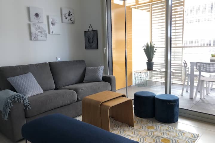 Studio Avec Magnifique Terrasse + Parking Sécurisé - Nice