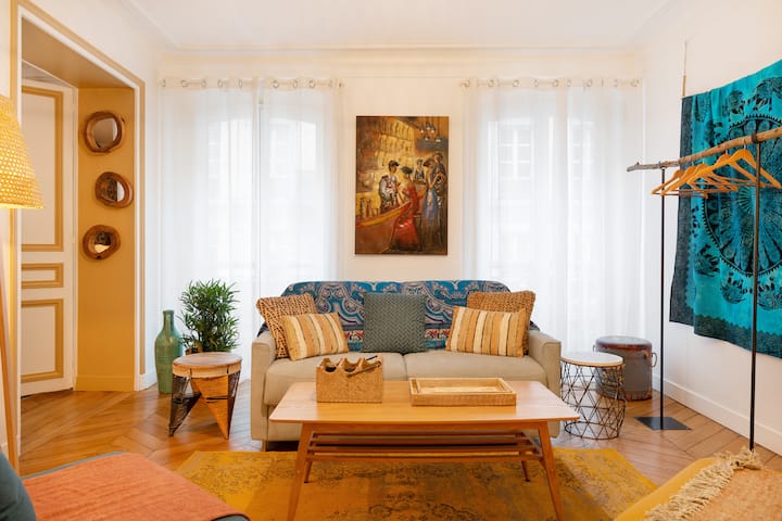 Charmant Cosy Hippie Chic 2 Sdb 2 Wc Climatisé - Paris