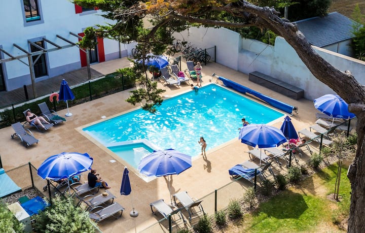 Joli Studio 4p, Accès Piscine, Wi-fi Gratuit - La Baule-Escoublac