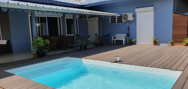 Charmant Studio(2), En Face De La Plage Des Roches - Guyane française