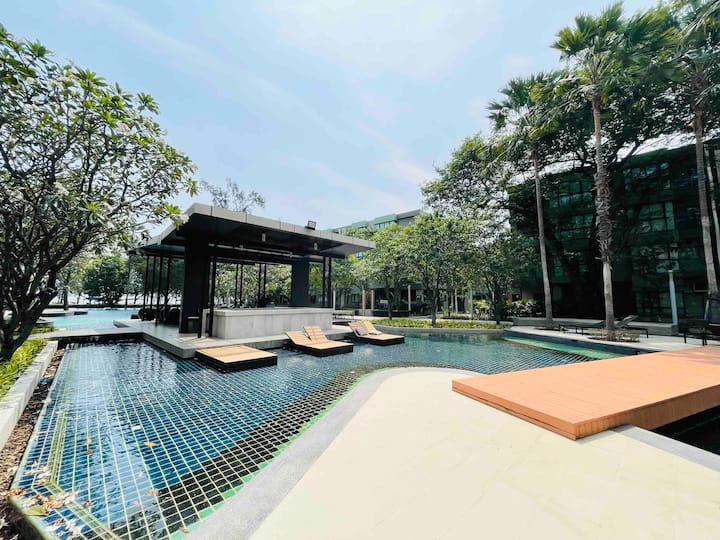 O2 Pool Access Beachfront 2br Park Beach Cha-am - Cha-am
