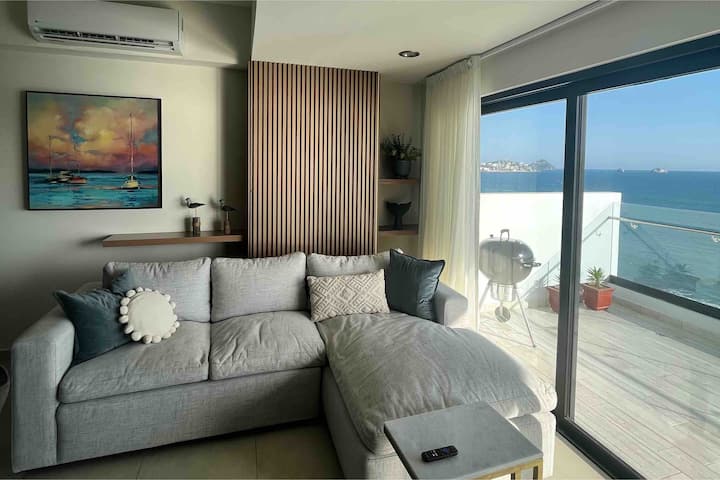 Frente Al Mar + Vista Espectacular - Mazatlan