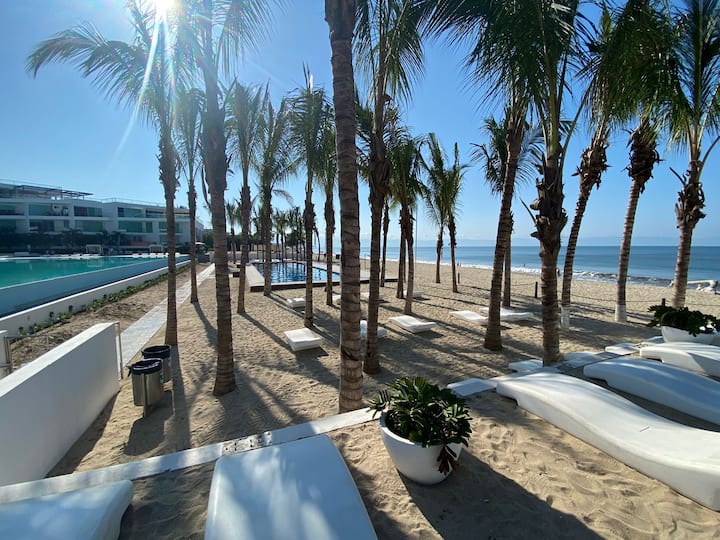 312 Beautiful Luxury Apartment In Front Of The Sea - 누에보 발라타