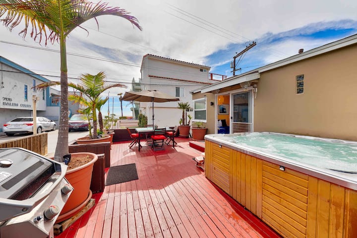 Beachfront Bliss-sunset Views From Hot Tub! - Point Loma - San Diego